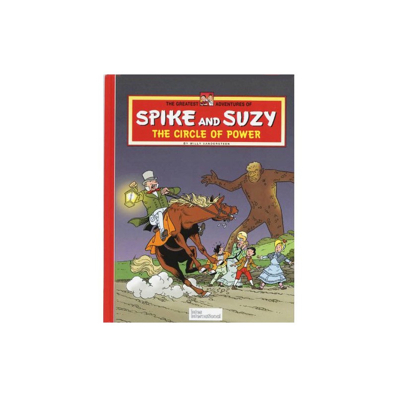Suske en Wiske in het Engels : Spike and Suzy - The circle of power HC ...