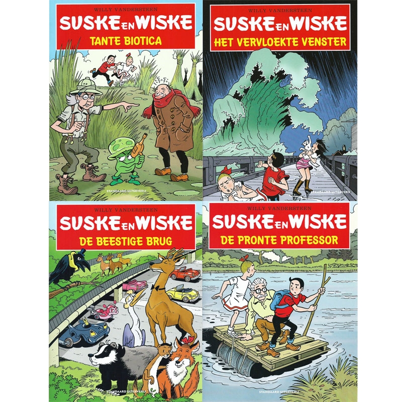 Suske en Wiske - Kruidvat set 4 delen 2025